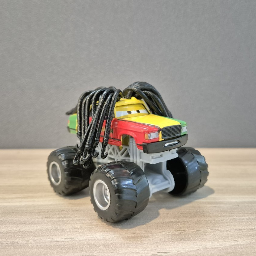 Jual Rastacarian Jamaican monster truck wrestler mobil metal Diecast ...
