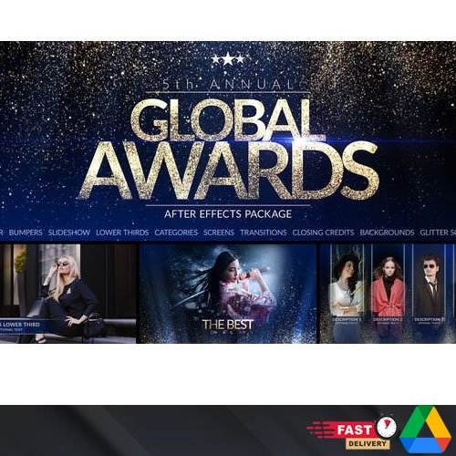 Jual Template Global Awards for after effects | Shopee Indonesia