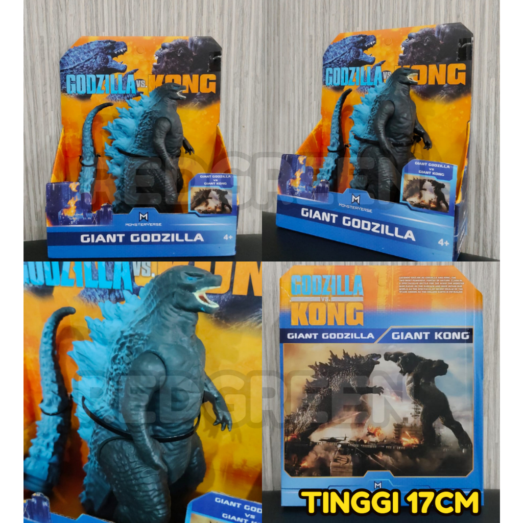 Jual mainan anak action figure monsterverse giant godzilla figur ...