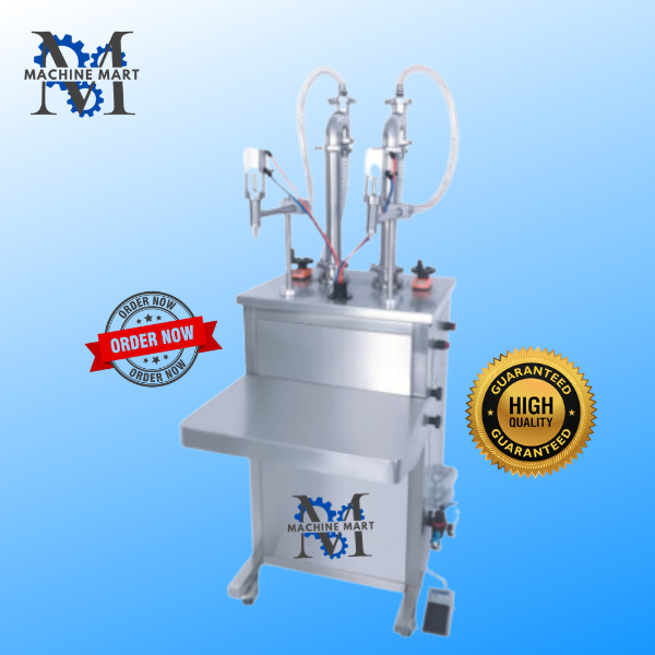 Jual Vertical Double Head Semi Automatic Liquid Filling Machine 1000 ml | Shopee Indonesia