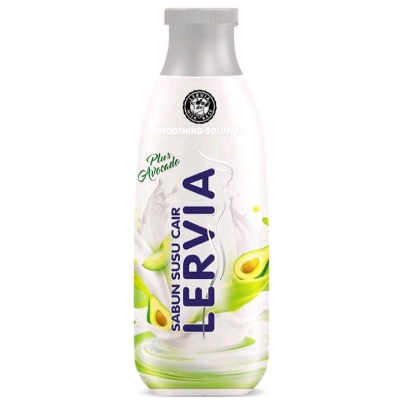 Jual LERVIA Shower Cream Milk & Avocado 250 ml | Shopee Indonesia