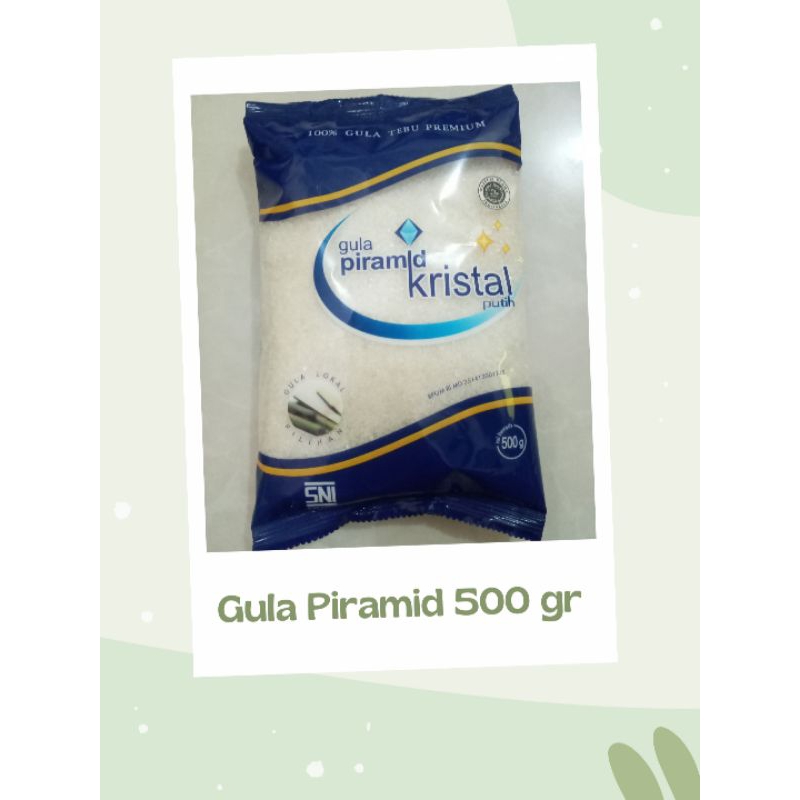 Jual Gula PIRAMID Kristal Putih 500gr | Shopee Indonesia