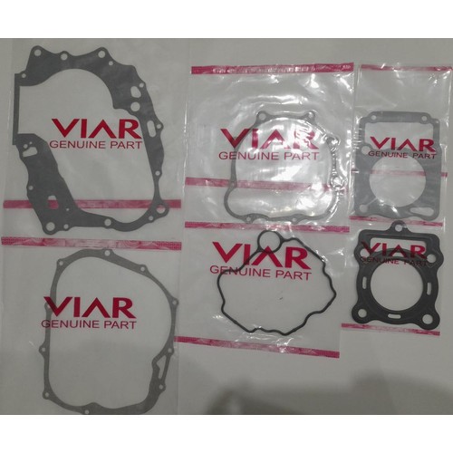 Jual PERPAK PAKING FULL SET VIAR KARYA 150 cc 200cc VIAR KARYA RODA 3 ...