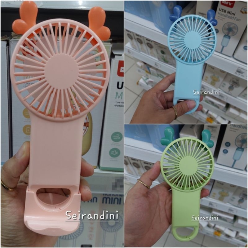 Jual Kipas Angin USB Mini Fan Gantung Rechargeable Handheld Kipas ...