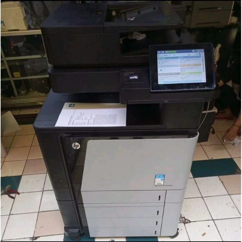 Jual Hp Laserjet Flow MFP M880 A3 Color | Shopee Indonesia