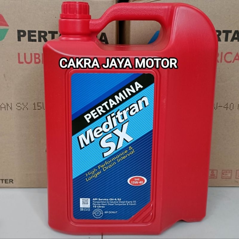 Jual Oli Meditran SX 10Liter SAE 15W-40 Oli Mesin Diesel | Shopee Indonesia