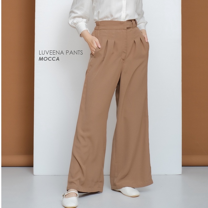 Jual 66 HARGA GROSIR Mayoutfit Luveena Pants Celana Kulot Warna Pastel ...