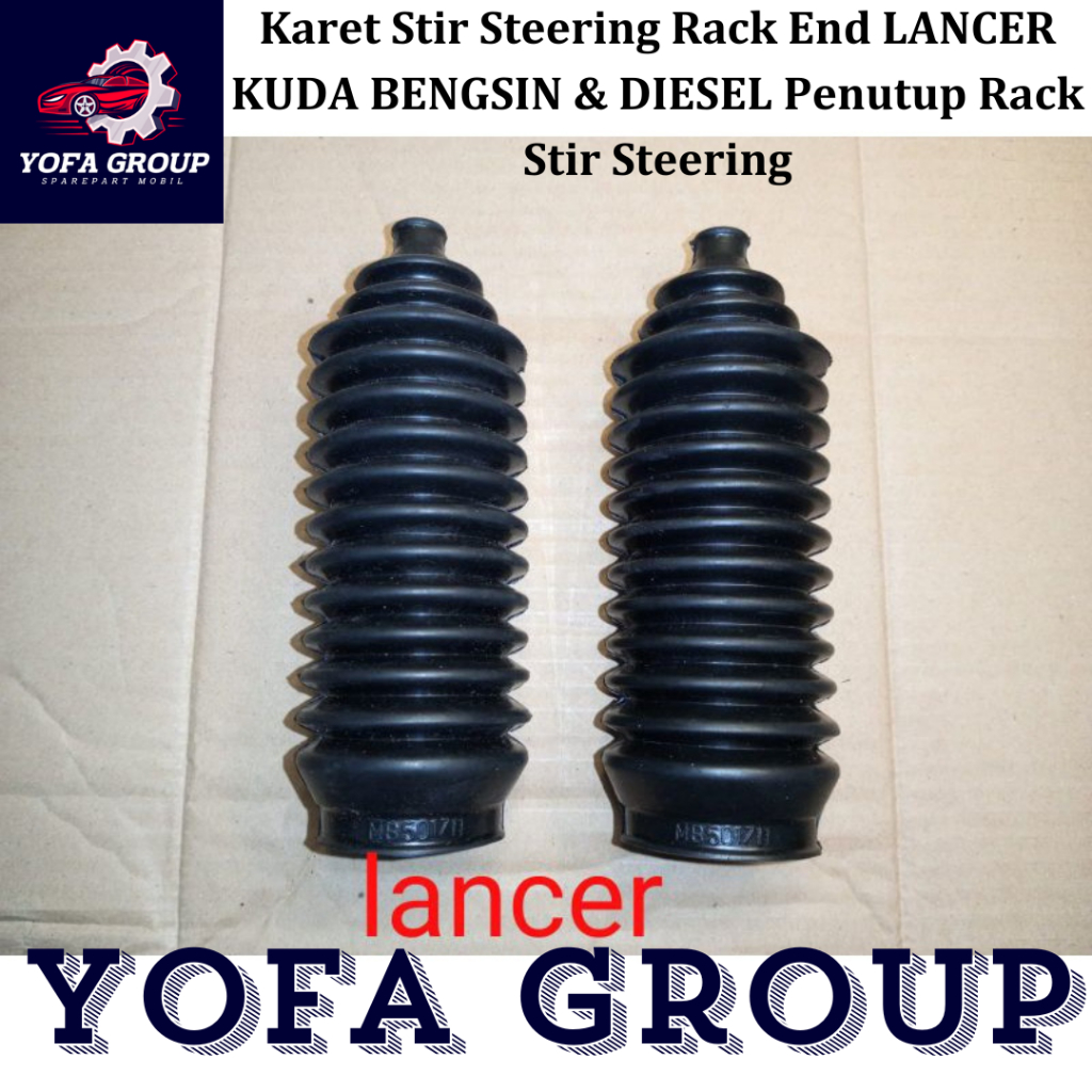 Jual Karet Boot Stir Steering Rack End Mitsubishi Lancer Dangan Galant ...