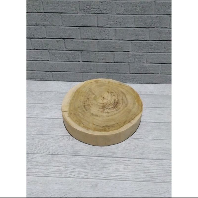 Jual talenan kayu bulat ukuran 30 cm tebal 7 cm talenan bulat kayu asem ... Jual talenan kayu bulat ukuran 30 cm tebal 7 cm talenan bulat kayu asem ...