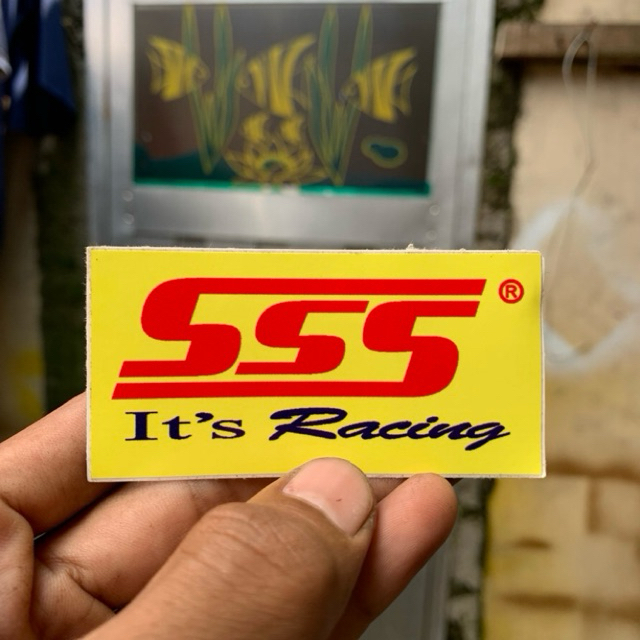 Jual stiker sticker cutting sss racing | Shopee Indonesia