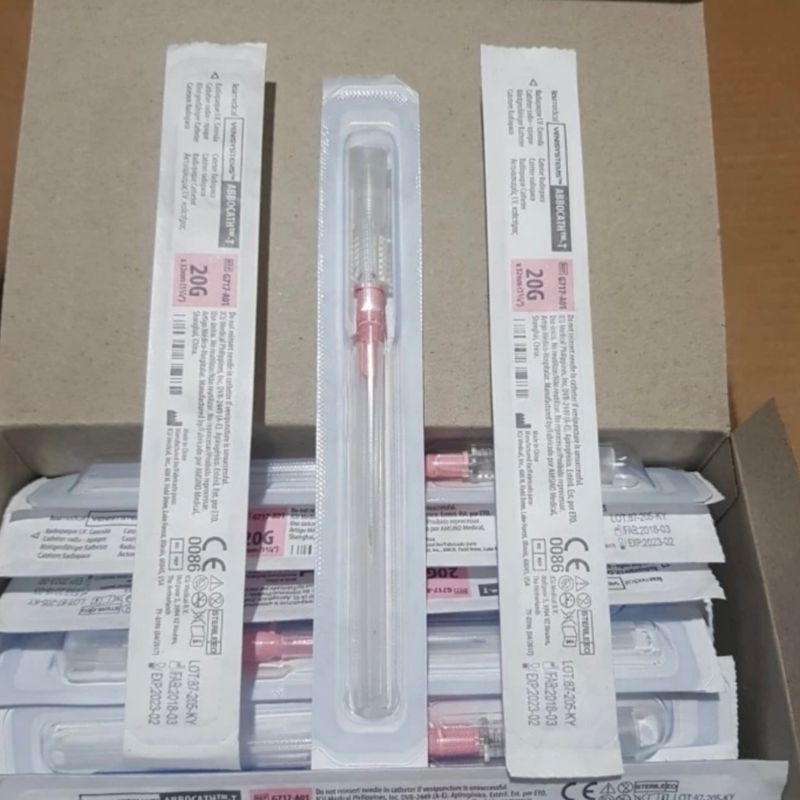 Jual IV Catheter Abbocath Venisystems 20 G 20G | Shopee Indonesia