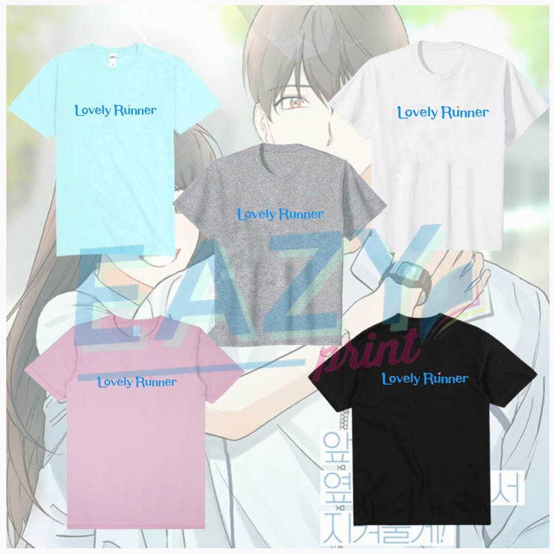 Jual KAOS KDRAMA LOVELY RUNNER LOGO BAJU TSHIRT KOREAN DRAMA KIM HYE ...