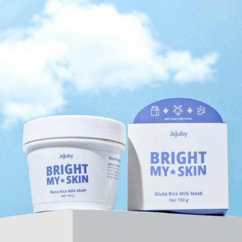 Jual JEJUBY WHITENING MASK Gluta Rice Milk Mask Masker BODY MASK ...