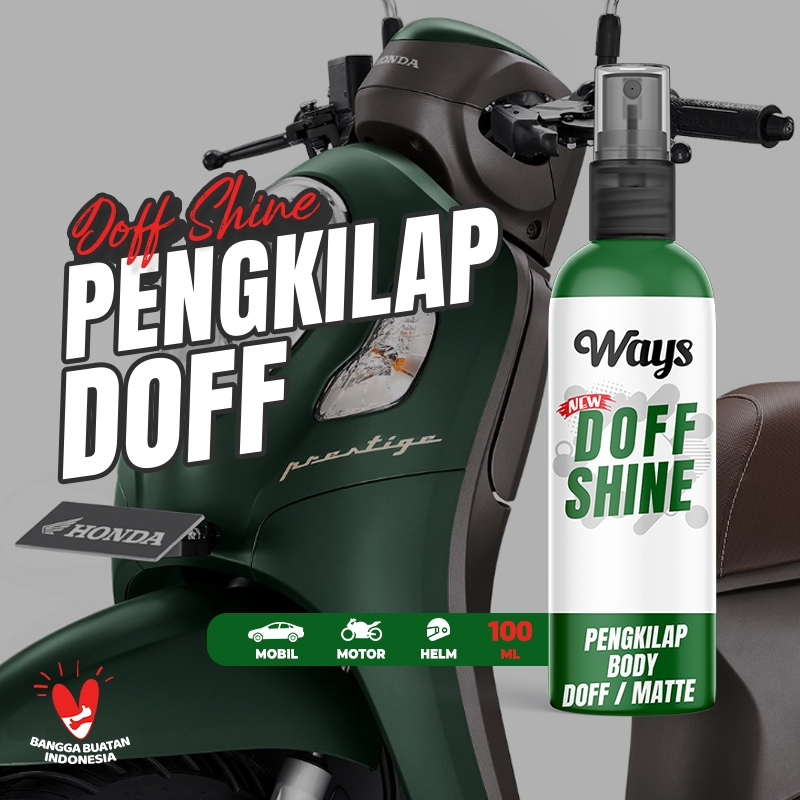 Jual PREMIUM Pengkilap Doff Body Doff Matte Mobil Motor Helm Doff Shine ...
