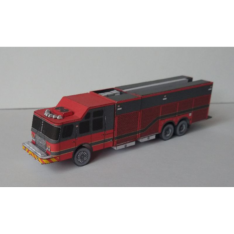 Jual Lembaran pola papercraft truk pemadam (OP-Aa27) | Shopee Indonesia
