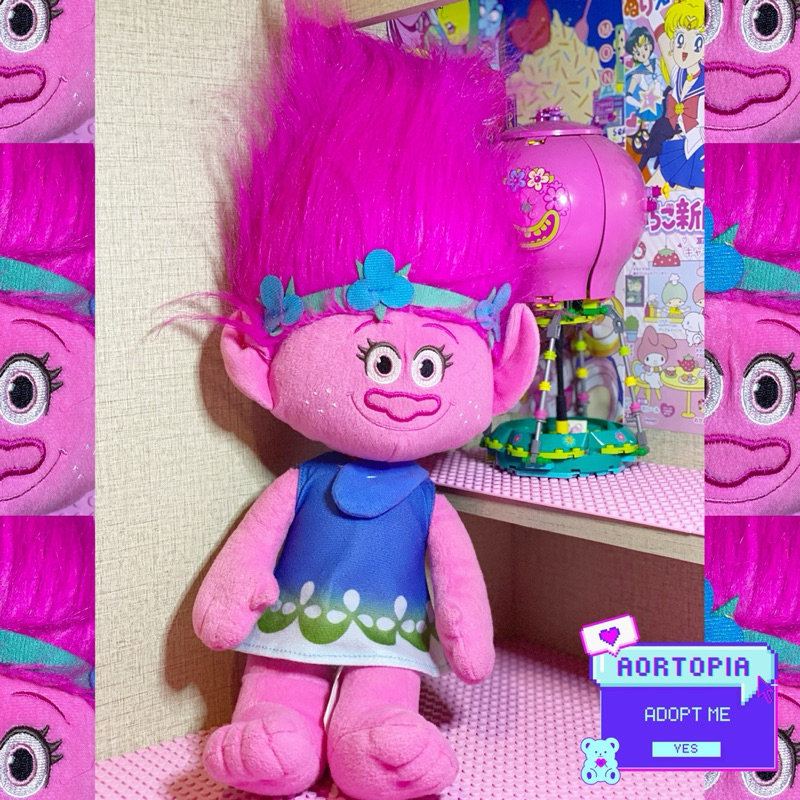Jual BONEKA TROLLS POPPY PILLOW PAL PRINCESS POPPY ORIGINAL DREAMWORKS ...