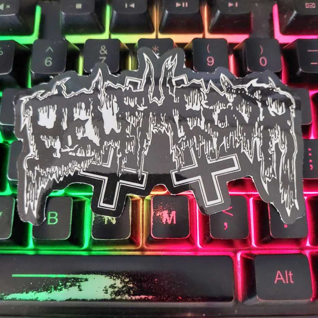 Jual Stiker BELPHEGOR Logo - Sticker Band Black Metal - Stiker Cutting ...