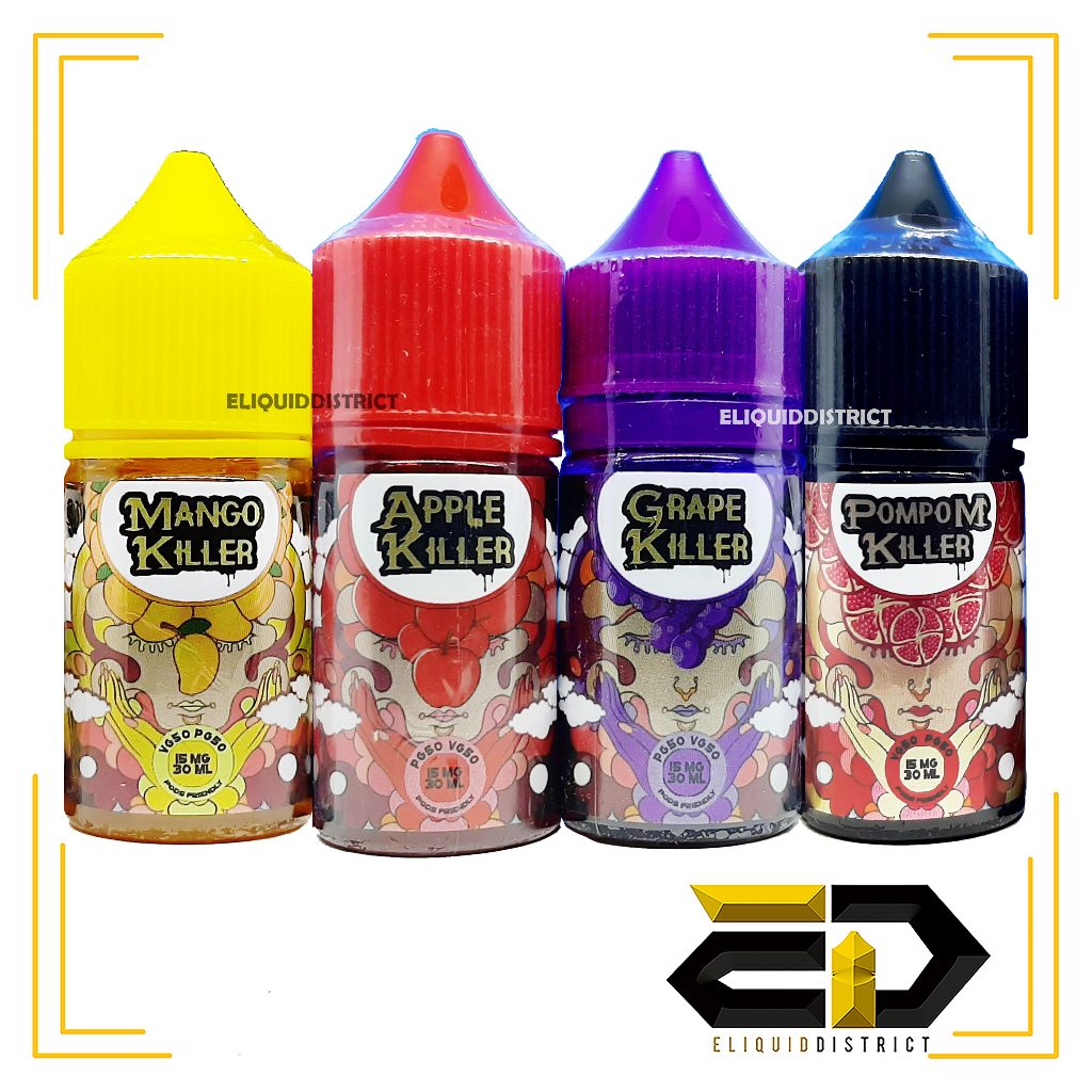 Jual APPLE KILLER - GRAPE KILLER - MANGO KILLER - POM POM KILLER PODS ...