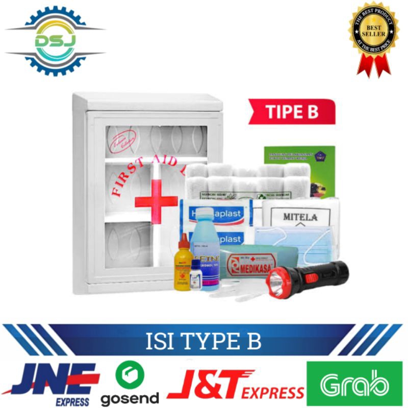 Jual Kotak P3K Dinding Isi Type B Lengkap Murah | Shopee Indonesia