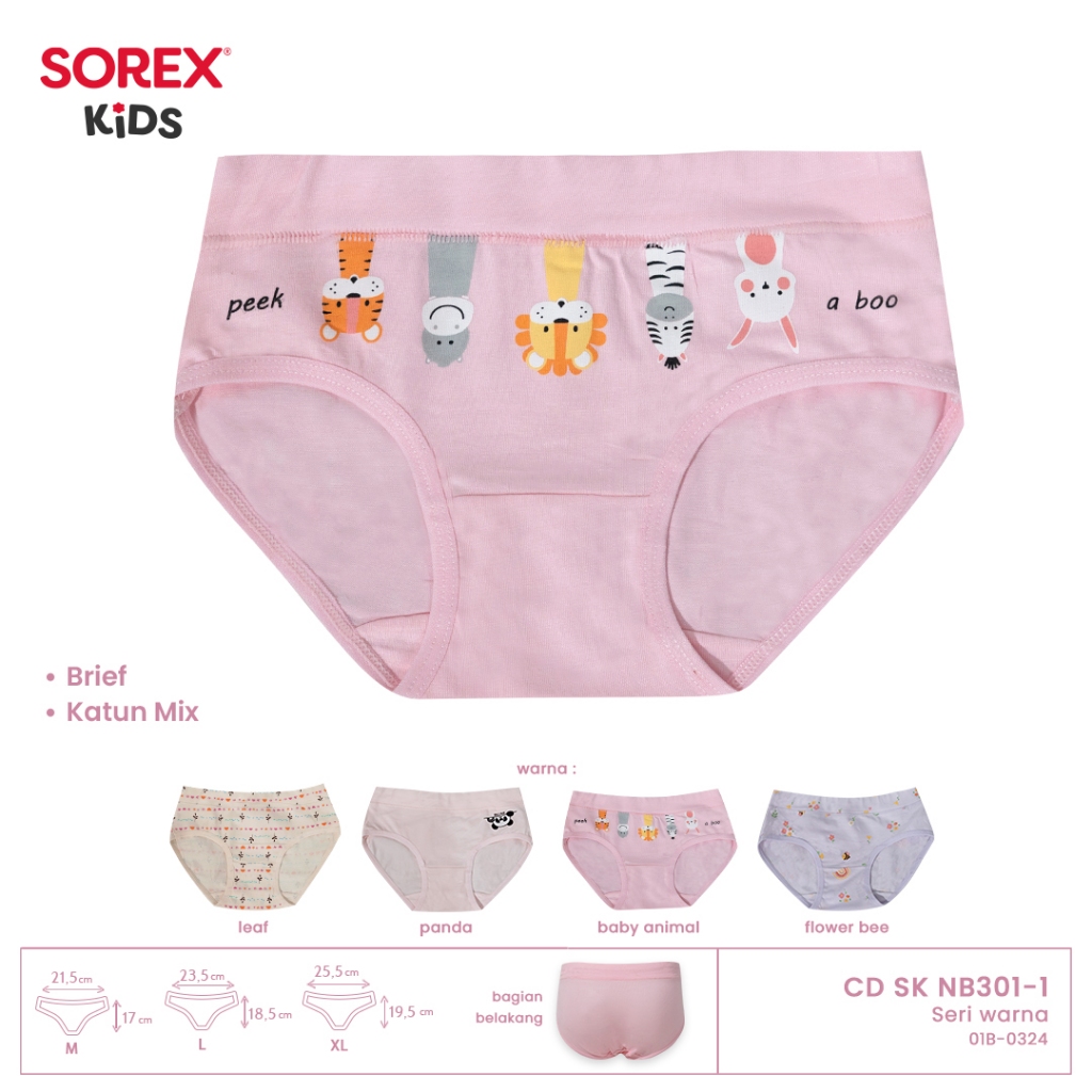 Jual SOREX KIDS GIRL SK NB 301 - CD CELANA DALAM ANAK PEREMPUAN | Shopee Indonesia