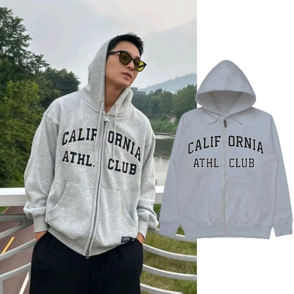 Jual Jaket Zipper Jumper Kpop 17th Mingyu California club unisex sablon ...