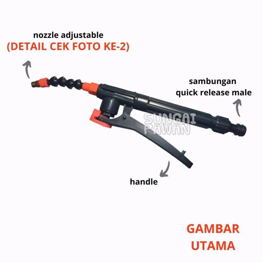 Jual nozzle nosel semprotan penyemprot sprayer penyiram tanaman pohon ...