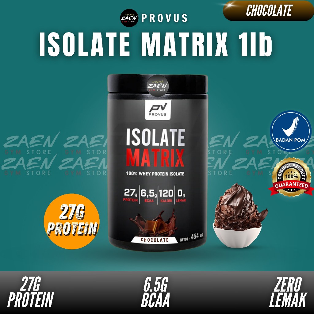 Jual Provus Isolate Matrix 1 Lbs Whey Protein Isolate Matrix | Shopee ...