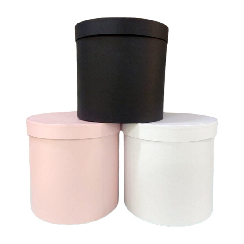 Jual Bloom box flower/kotak kado/box kotak bulat 7 x 9 cm | Shopee ...