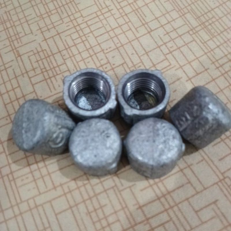 Jual Tutup Pipa / Dop / Cap 1/2 inci Besi Galungung | Shopee Indonesia