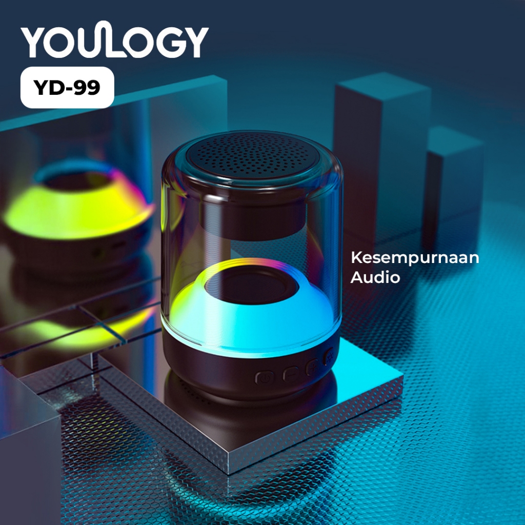 Jual YouLogy YD-99 Super Bass Bluetooth RGB ( Penganti YouLogy F10s ...