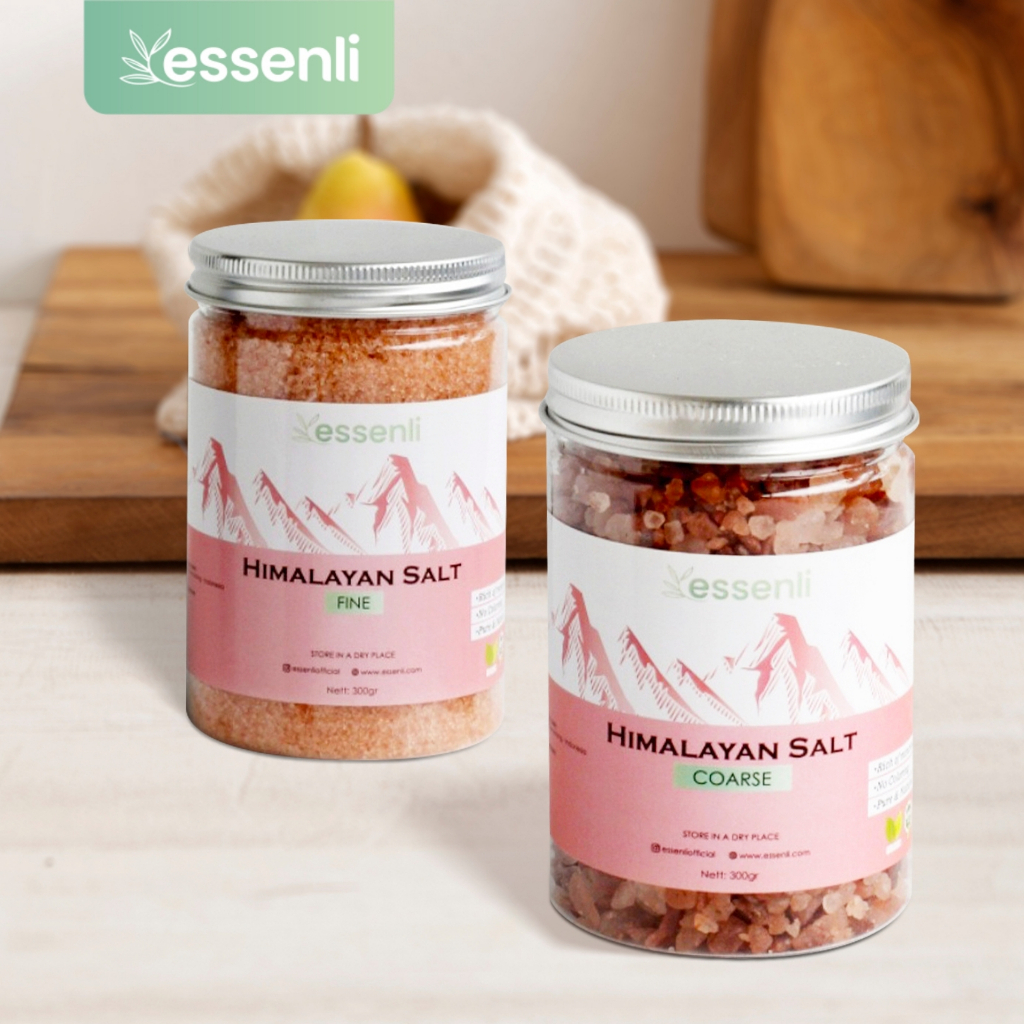 Jual ESSENLI Garam Himalaya Halus Kasar | Shopee Indonesia