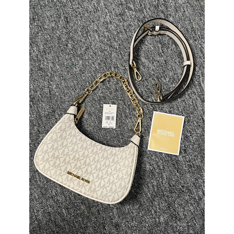 Jual Michael Kors Cora Mini Vanilla Signature | Shopee Indonesia