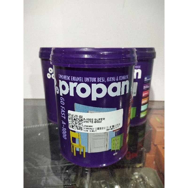 Jual PROPAN GO FAST A-1000 Cat Kayu Dan Besi Waterbased Ready 1kg ...