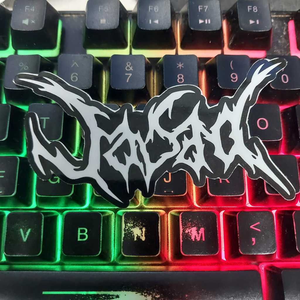 Jual Stiker JASAD Logo - Death Metal Band / Sticker Kiss Cut | Shopee ...