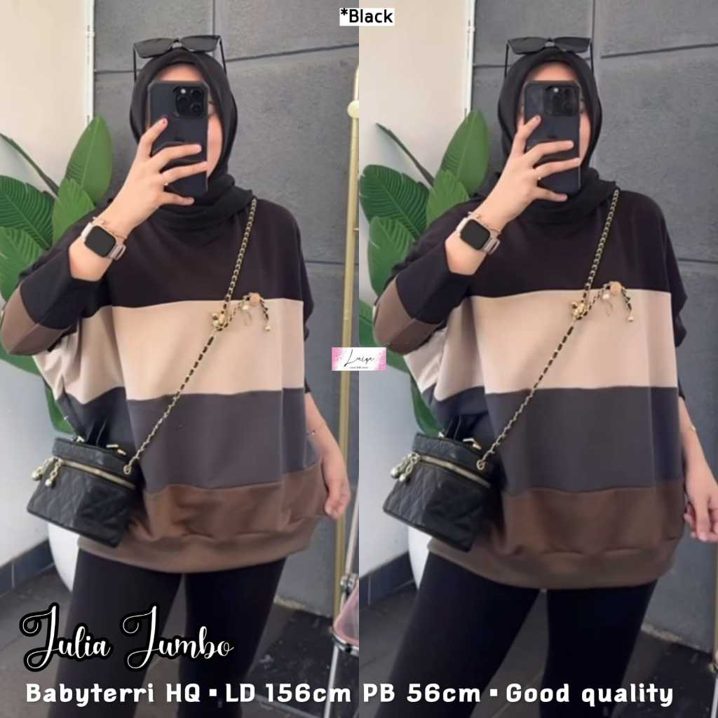 Jual Pakaian Wanita HQ JULIA JUMBO BLOUSE From LAIqA FASHION STORE ...