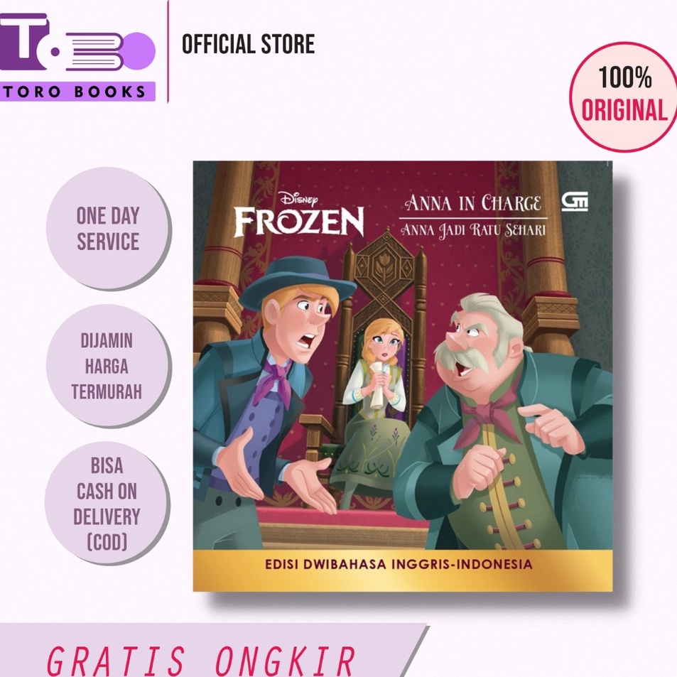 Jual Sedang Laris Buku cerita anak FROZEN II perjalanan menakjubkan ...