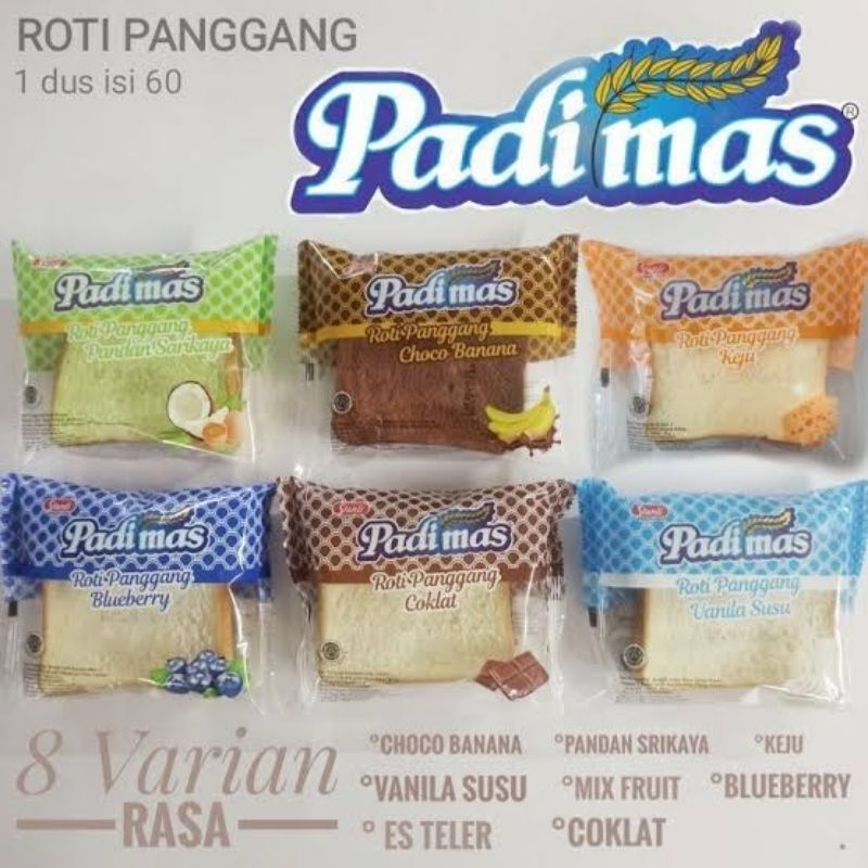 Jual Roti panggang Padi mas | Shopee Indonesia