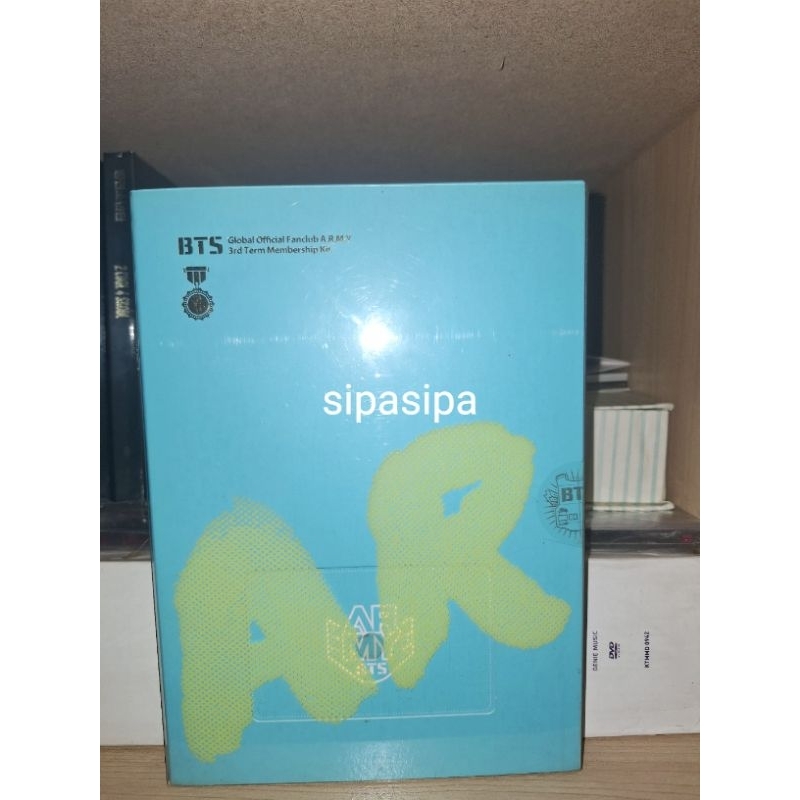 Jual RARE BTS Official Global Fanclub Army Membership 3rd Term Membership Kit | Shopee Indonesia