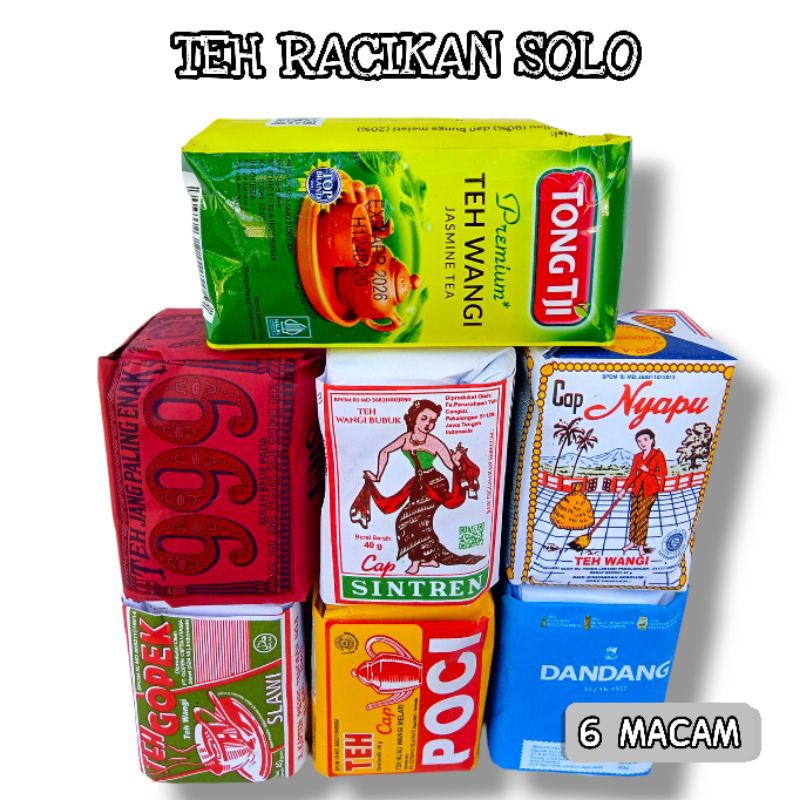 Jual TEH RACIKAN SOLO 7MACAM GOPEK,NYAPU,SINTREN,POCI,999,TONG TJI TEH ...