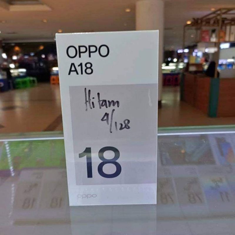 Jual OPPO A18 RAM 4/128GB GARANSI RESMI | Shopee Indonesia