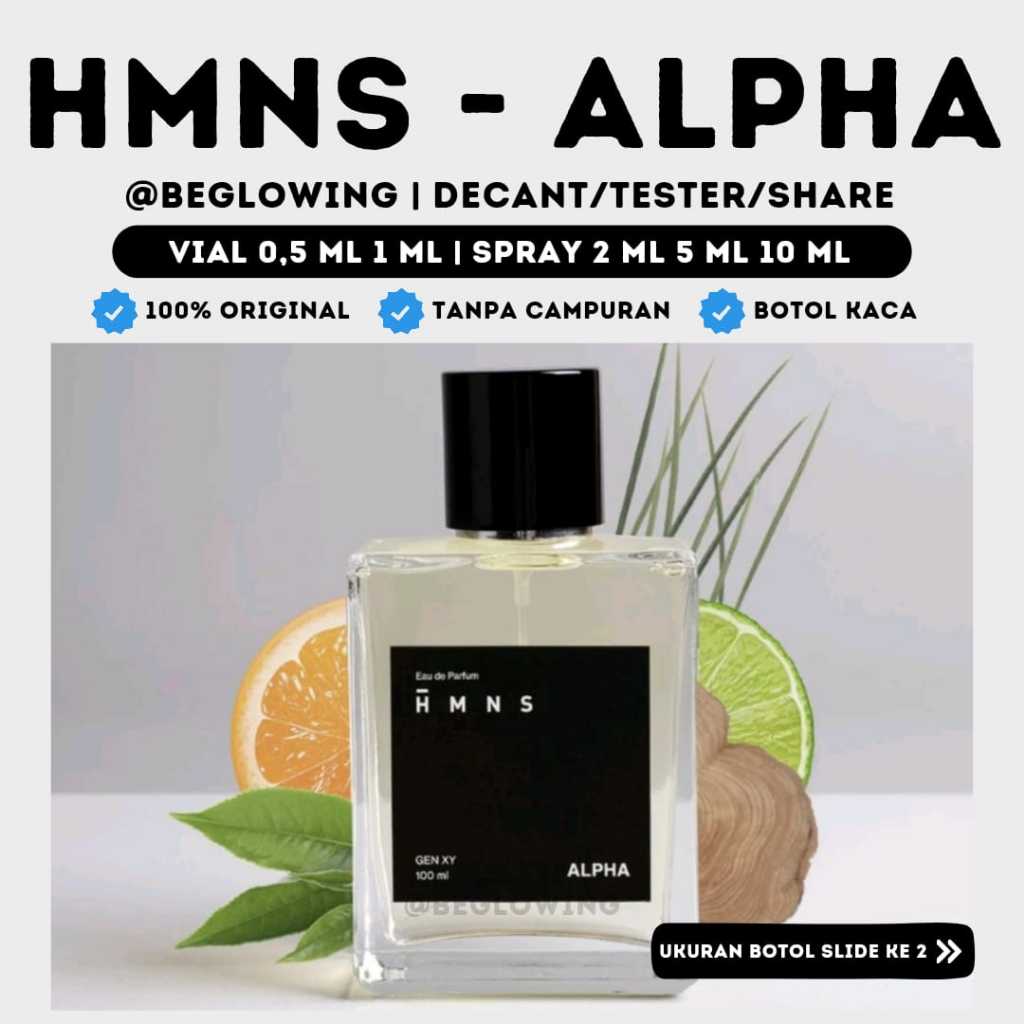 Jual Decant - HMNS Alpha Original | Shopee Indonesia