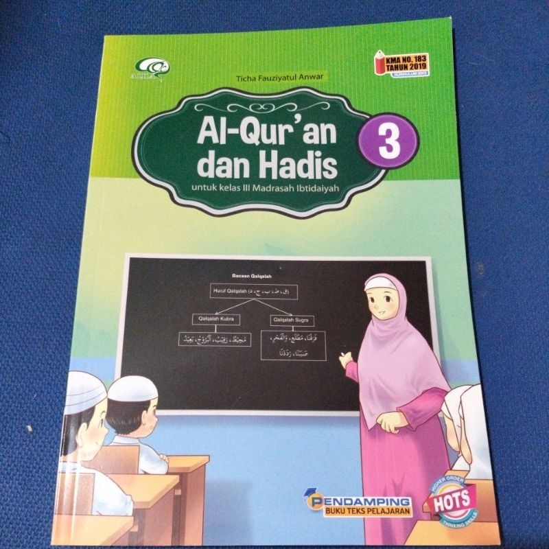 Jual Al-Qur'an dan Hadis 3 MI Kelas 3 Tiga Serangkai Ticha Fauziyatul Anwar | Shopee Indonesia