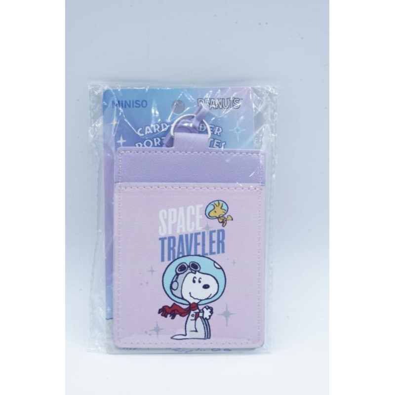 Jual Peanuts Snoopy Space Traveler Card Case Dompet Kartu | Shopee ...