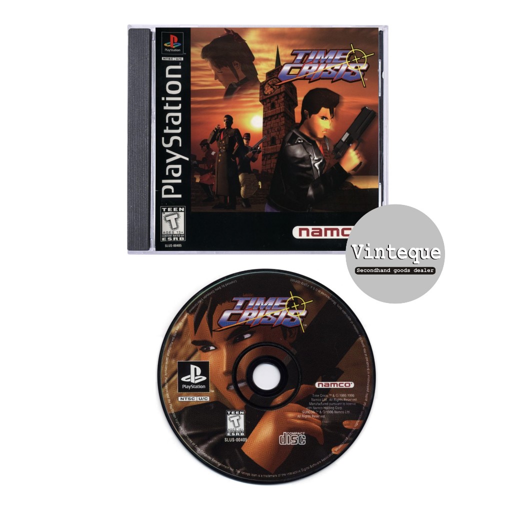 Jual Kaset CD PS1 Playstation 1 Original Pabrik Time Crisis | Shopee Indonesia