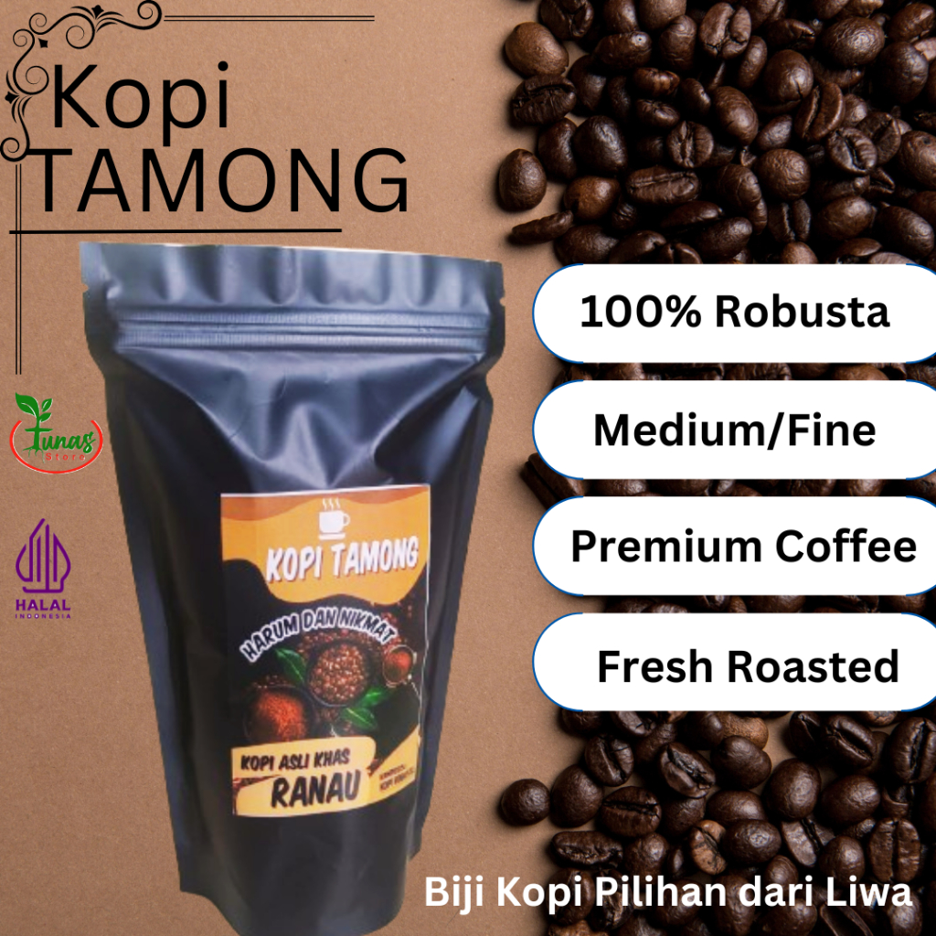 Jual Tunas Kopi Lampung 200 Gram - Kopi Liwa - Kopi Tamong Khas Ranau - Bubuk Kopi - Robusta ...