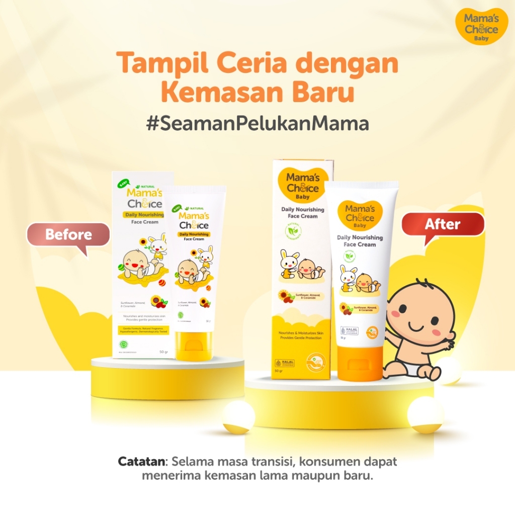 Jual Mama Choice Baby Rash Cream / Skin Vit Lotion / Face Cream ...