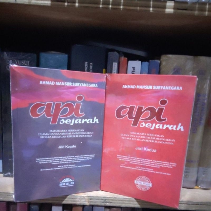 Jual Api sejarah jilid 1 dan 2 by AHMAD MANSYUR SURYANEGARA ( hardcover ...