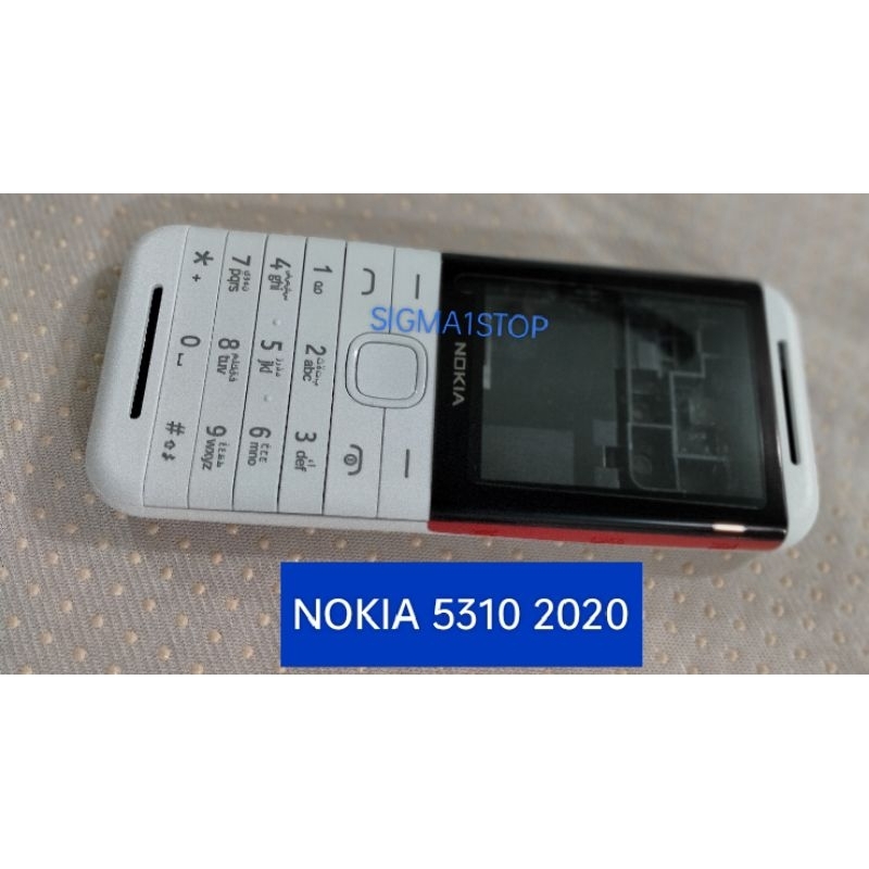 Jual NOKIA 5310 2020 CASING FULL SET + TULANG HOUSING CASE CANDY BAR ...