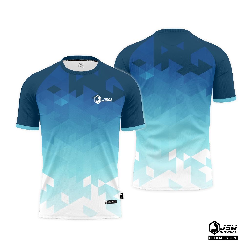 Jual JSW APPAREL - Jersey Running Oneck Raglan Sublim Printing - Geomet ...