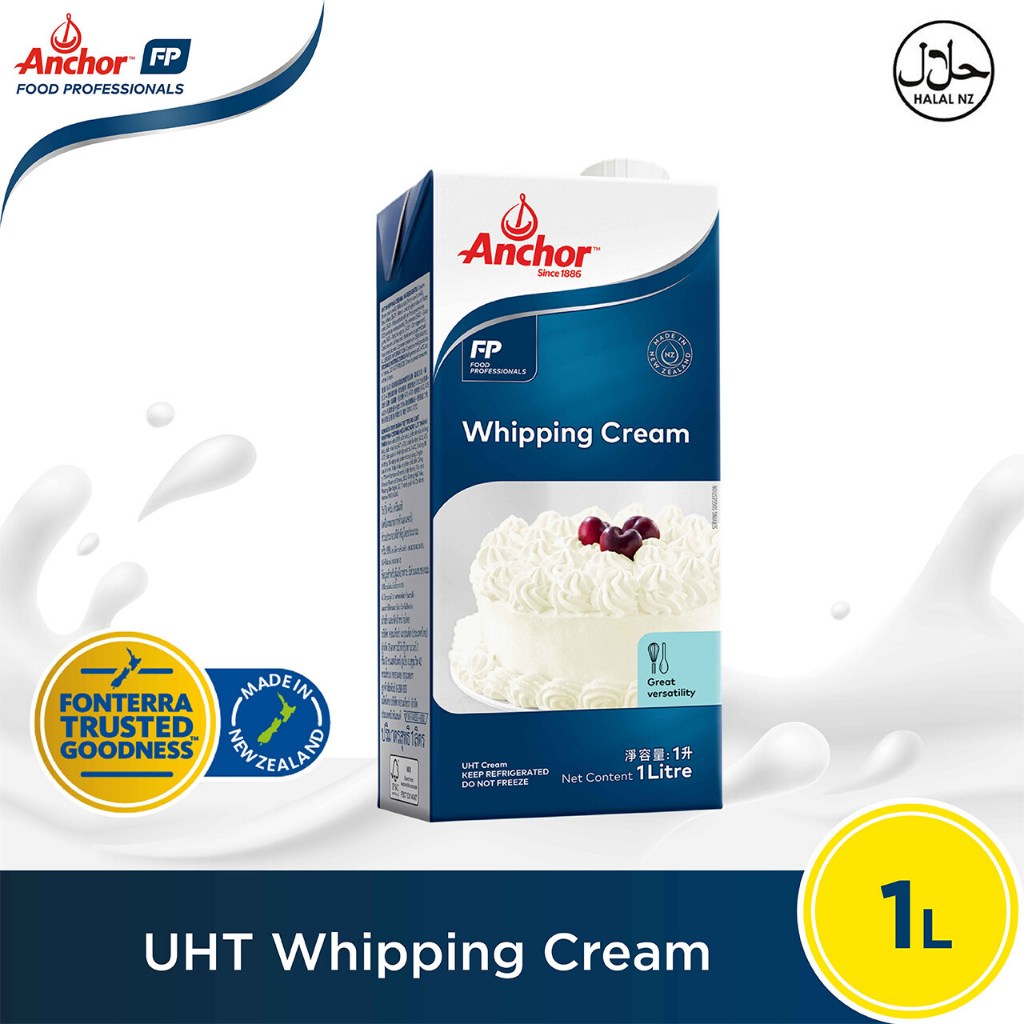 Jual Anchor Whipping Cream 1ltr | Whip cream anchor 1ltr - INSTANT SAJA ...